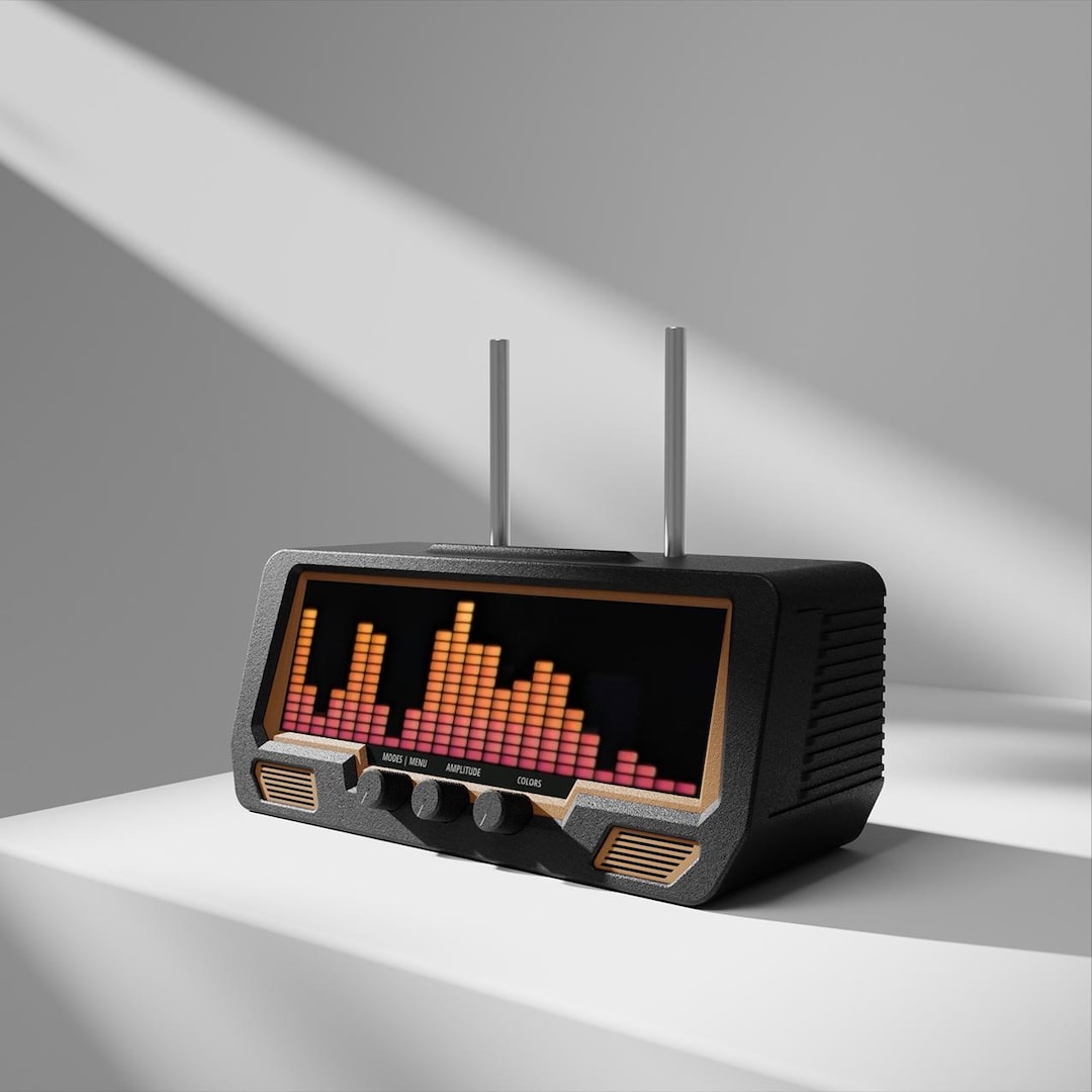 Audio Visualizer AR-384X - Darkroast | Real-time LED Music Visualizer ...