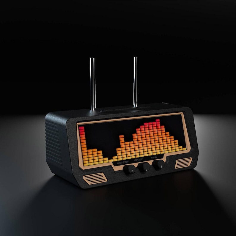 Audio Visualizer AR-384X - Darkroast | Real-time LED Music Visualizer ...