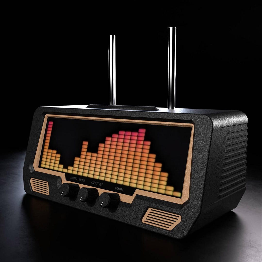 Audio Visualizer AR-384X - Darkroast | Real-time LED Music Visualizer ...