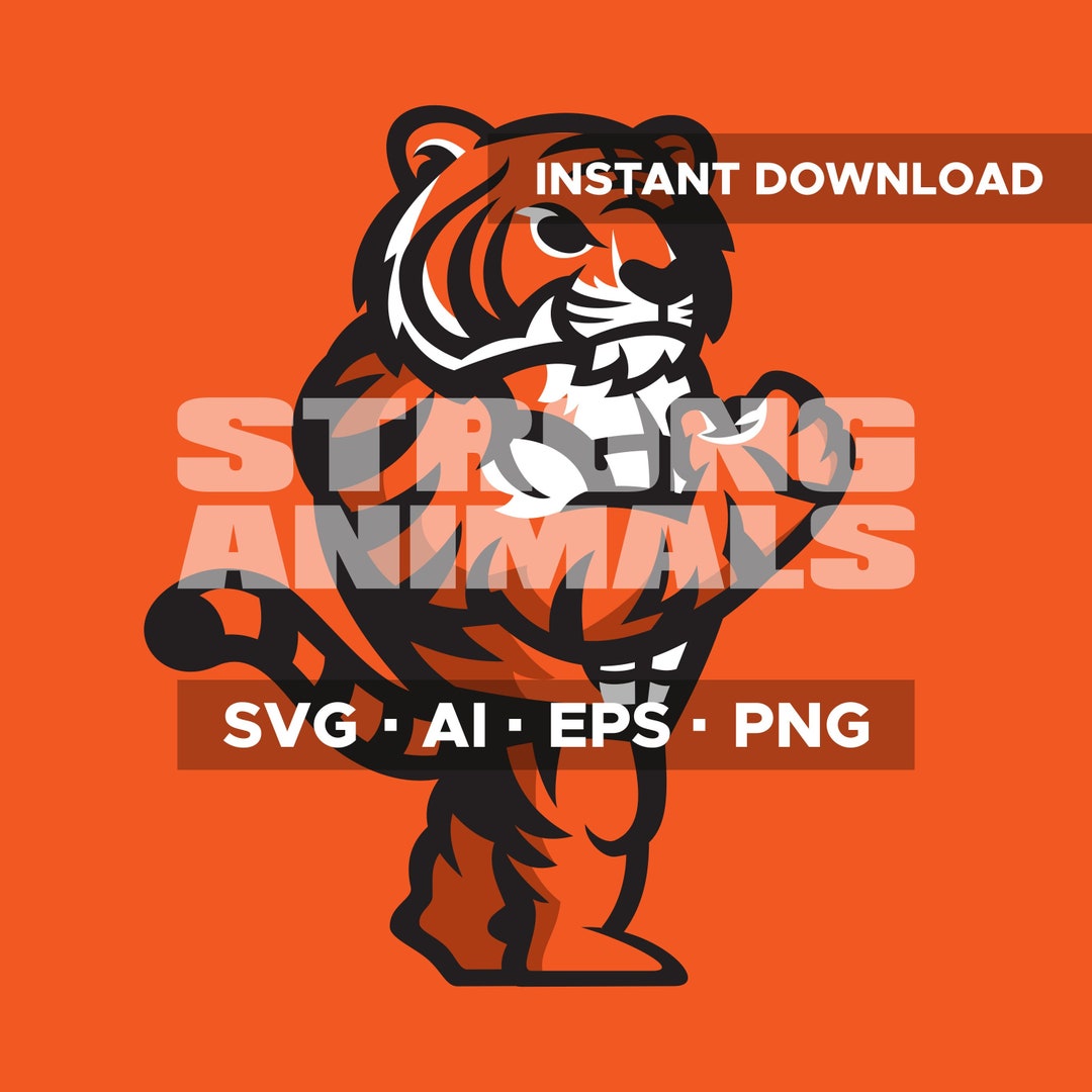 Bodybuilder Tiger SVG, EPS, PNG Instant Download Be Strong - Etsy