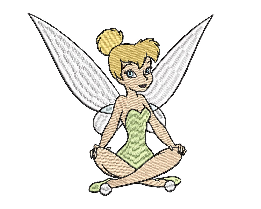 Tinker Bell Embroidery Design PES File Machine Embroidery Design - Etsy