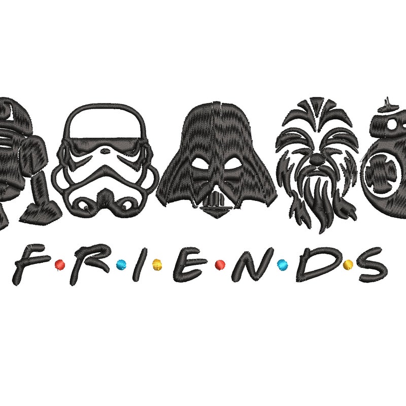 Starwars Embroidery Designs - Etsy
