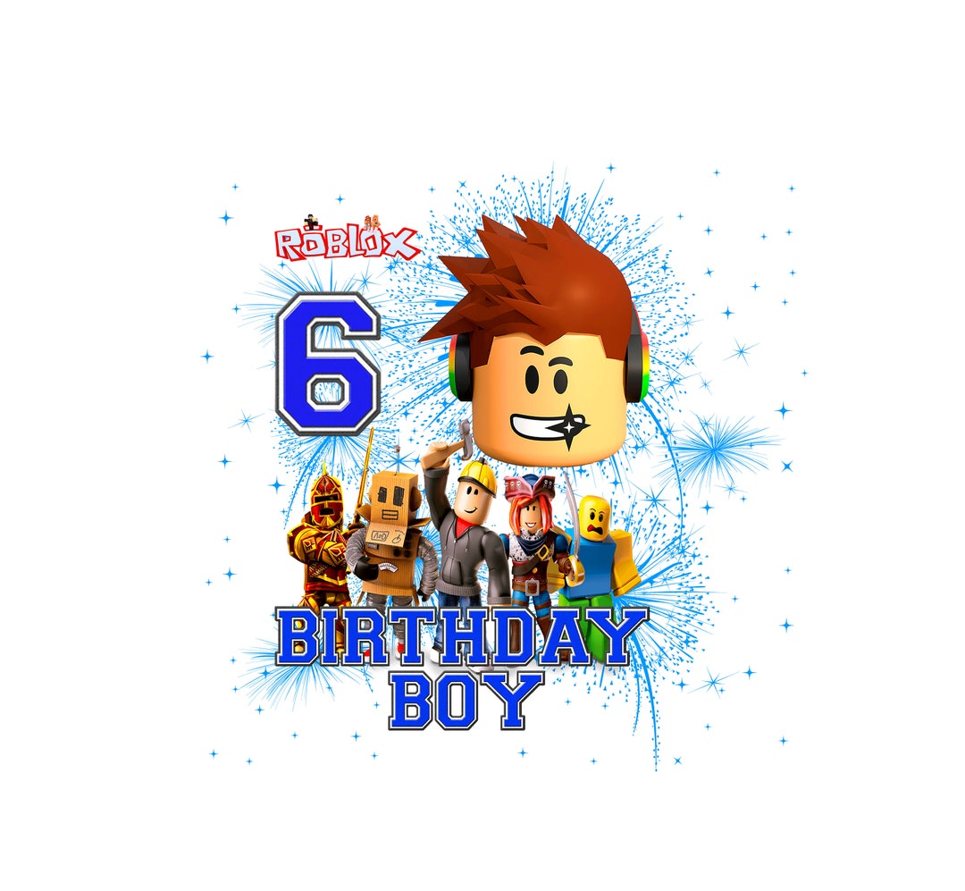 Birthday Boy Roblox Png Svg , Birthday Boy 6 Head Roblox New 2024 ...