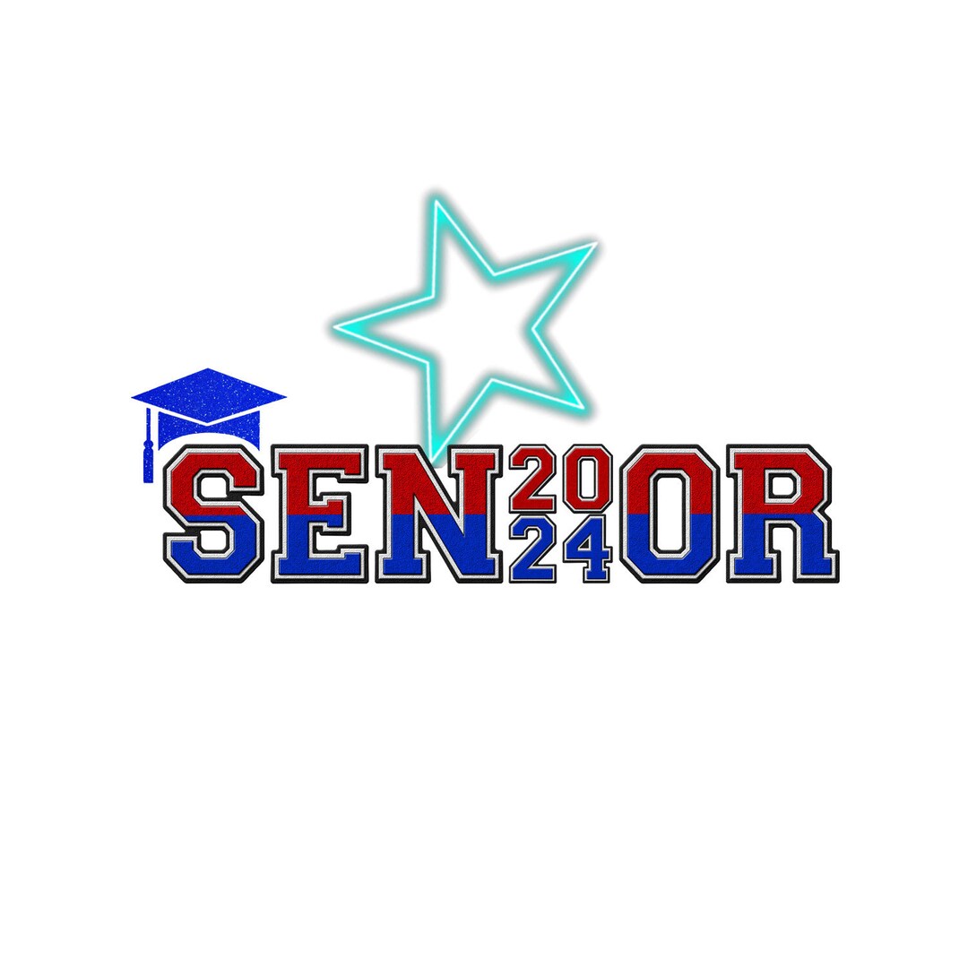 Senior 2024 PNG Bundle, Graduation Design (digital Download) - Etsy