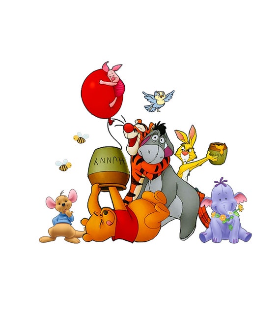 Winnie The Pooh All Pooh Friends
