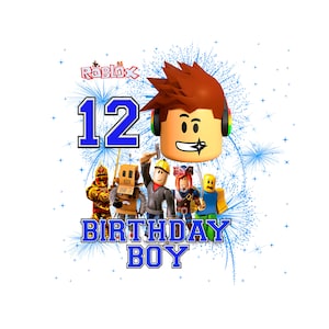 Birthday Boy Roblox Png Svg , Birthday Boy 12 Head Roblox New 2024 ...