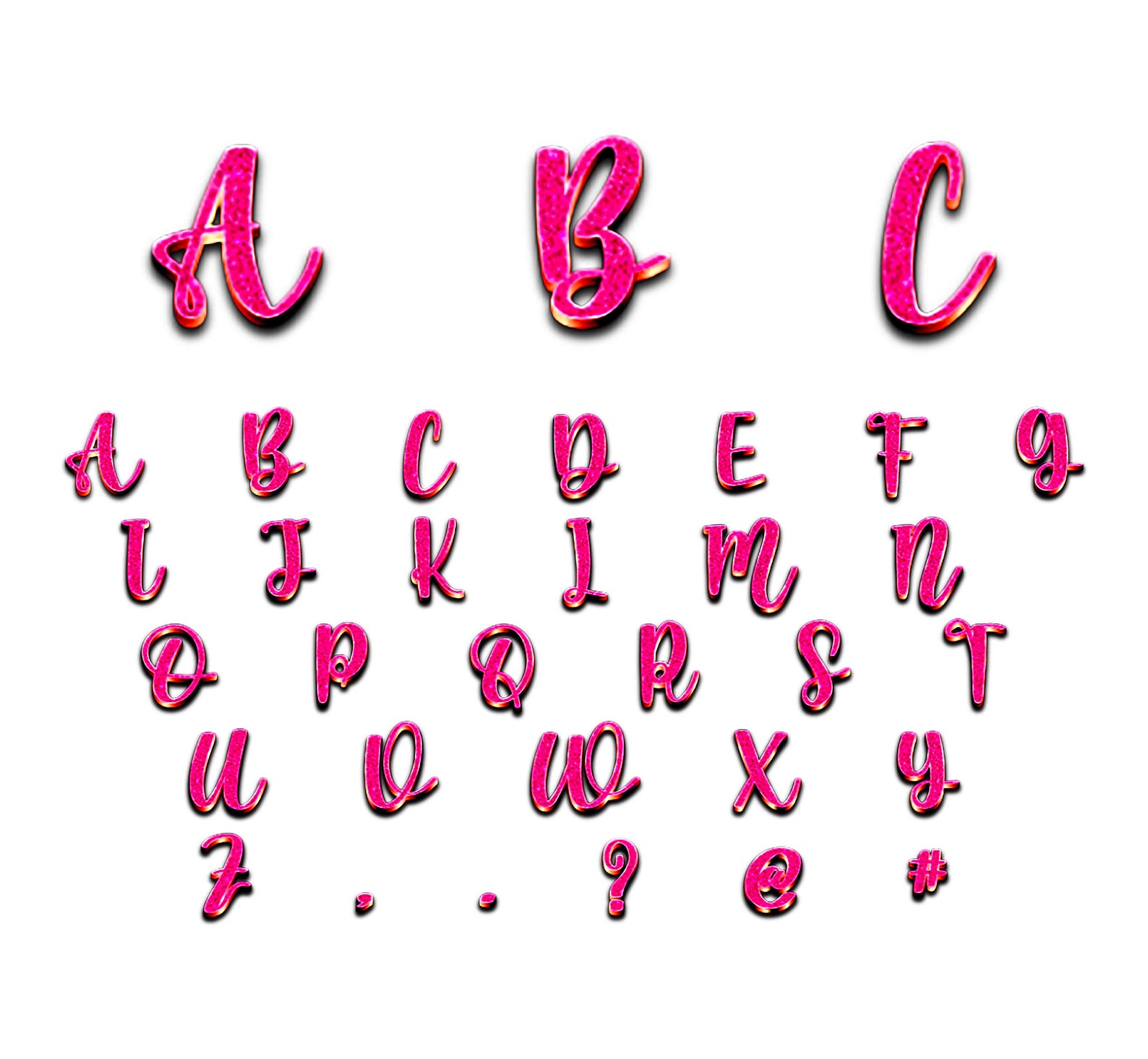 Red Alphabet Font Png , Premium Glitter Red Alphabet Png , Luxury Red ...