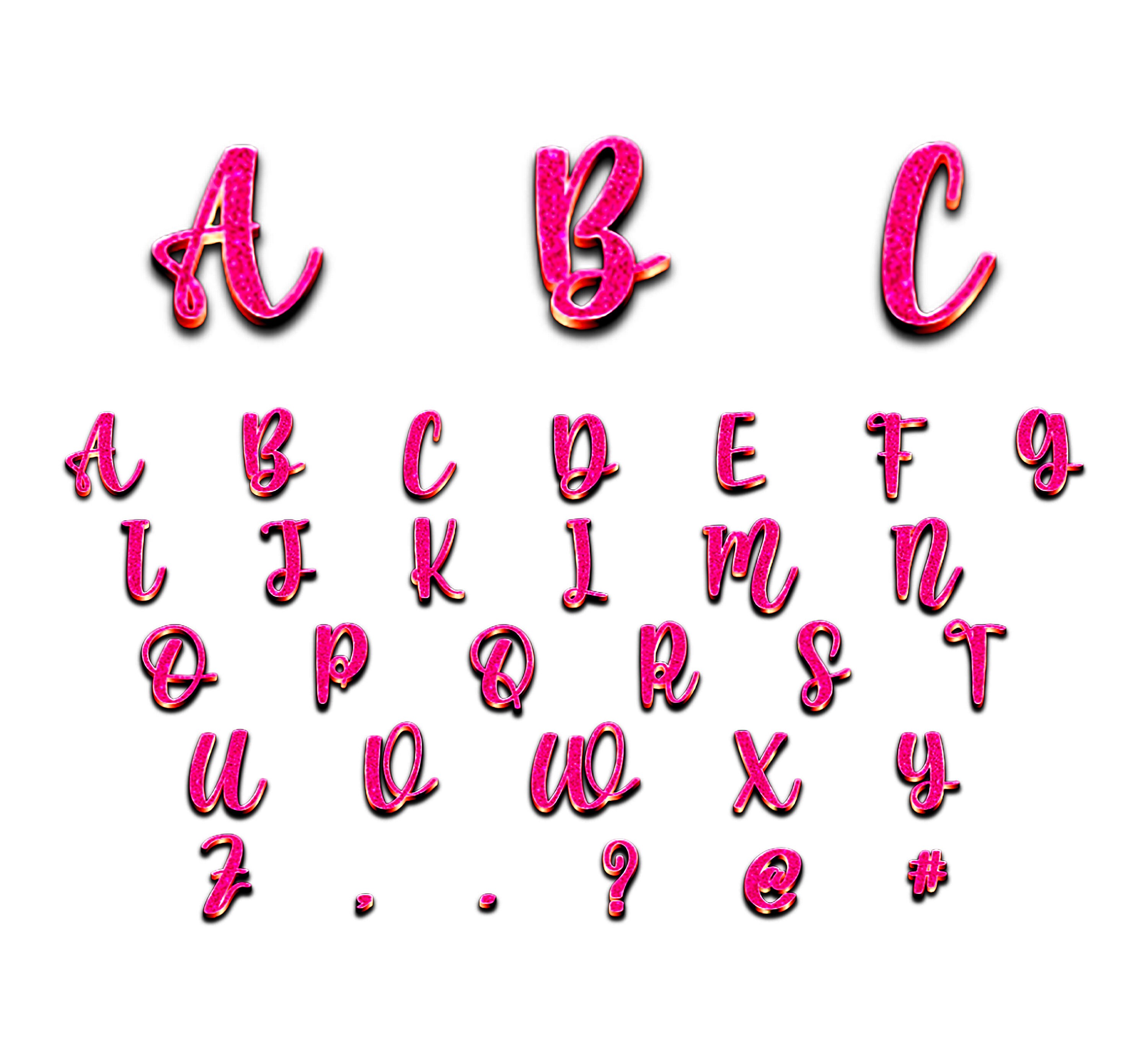 Red Alphabet Font Png , Premium Glitter Red Alphabet Png , Luxury Red ...