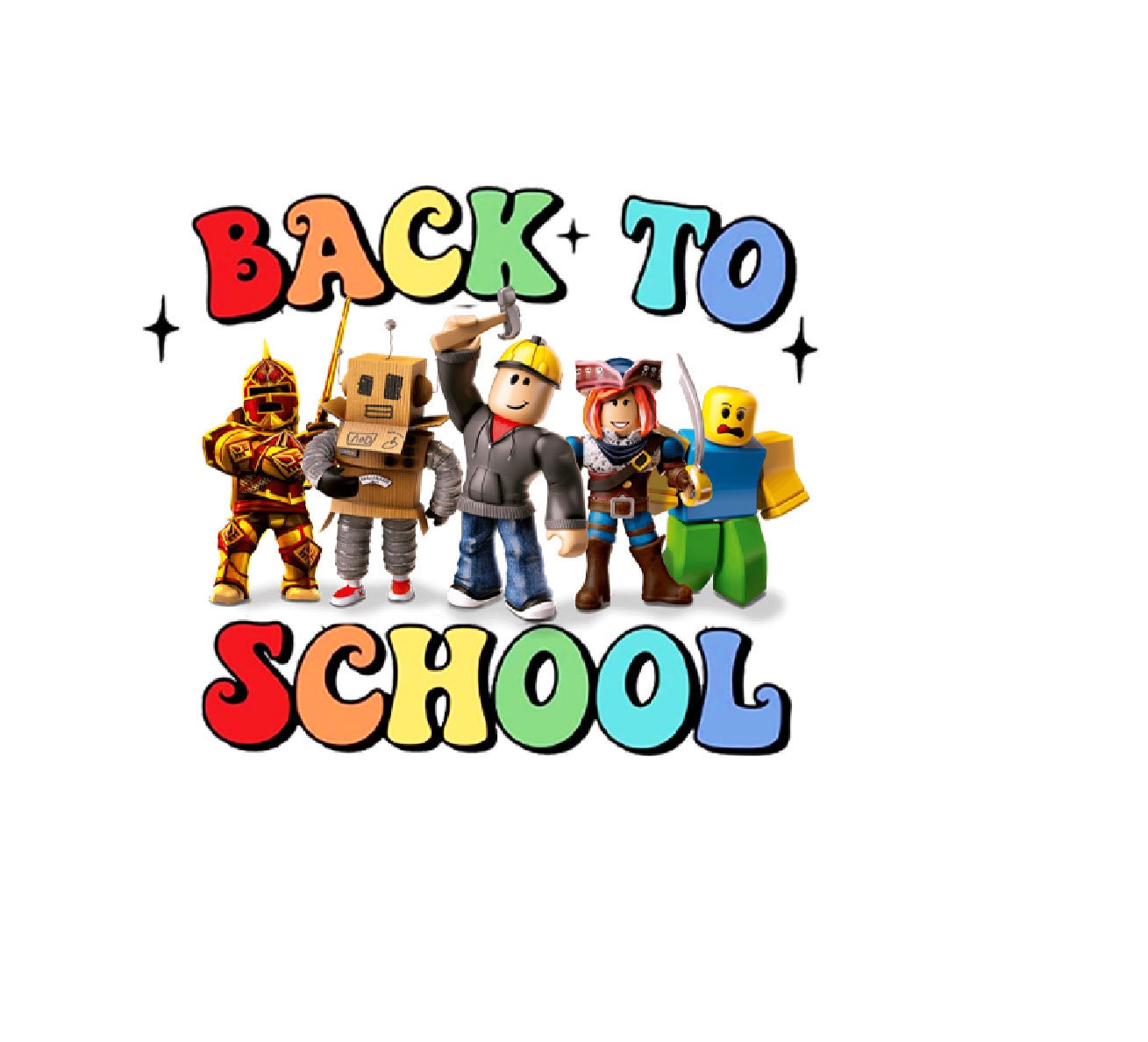 Back to School Roblox Png , Back to School Roblox Bundle , Back to ...