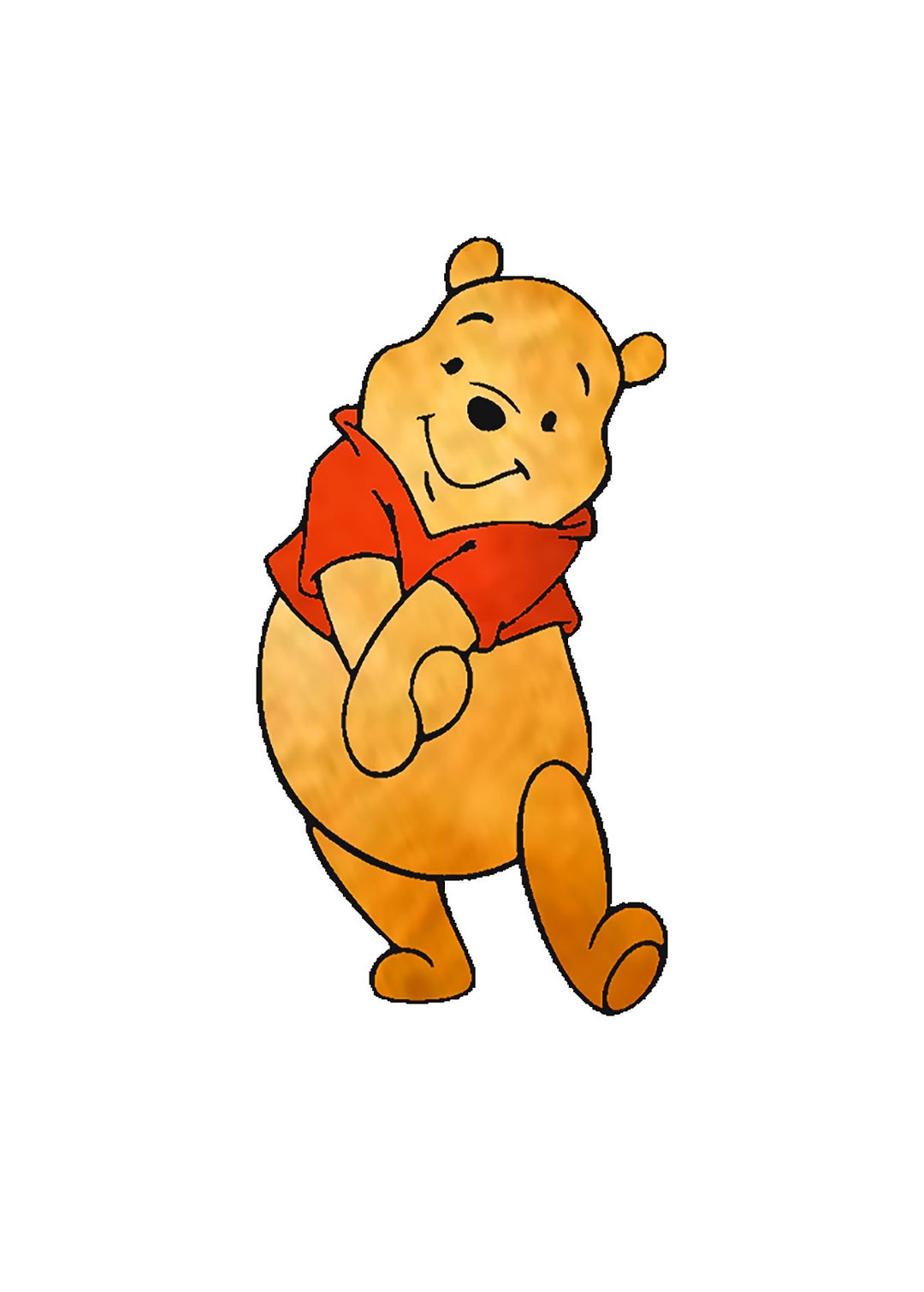 Winnie the Pooh Water Color Png Sublimation Water Color Poo Bear Png ...
