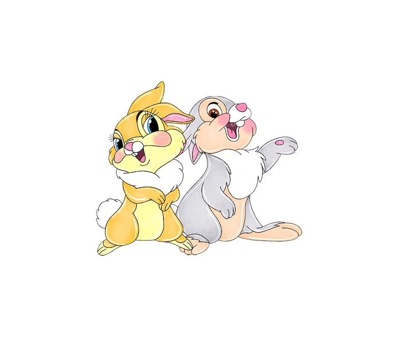 Bambi Rabbit Png Bambi Rabbits Png , Water Color Bambi Rabbit Friends ...