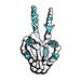Western Skeleton Hand PNG Bundle, Rock on Sign (digital Download) - Etsy