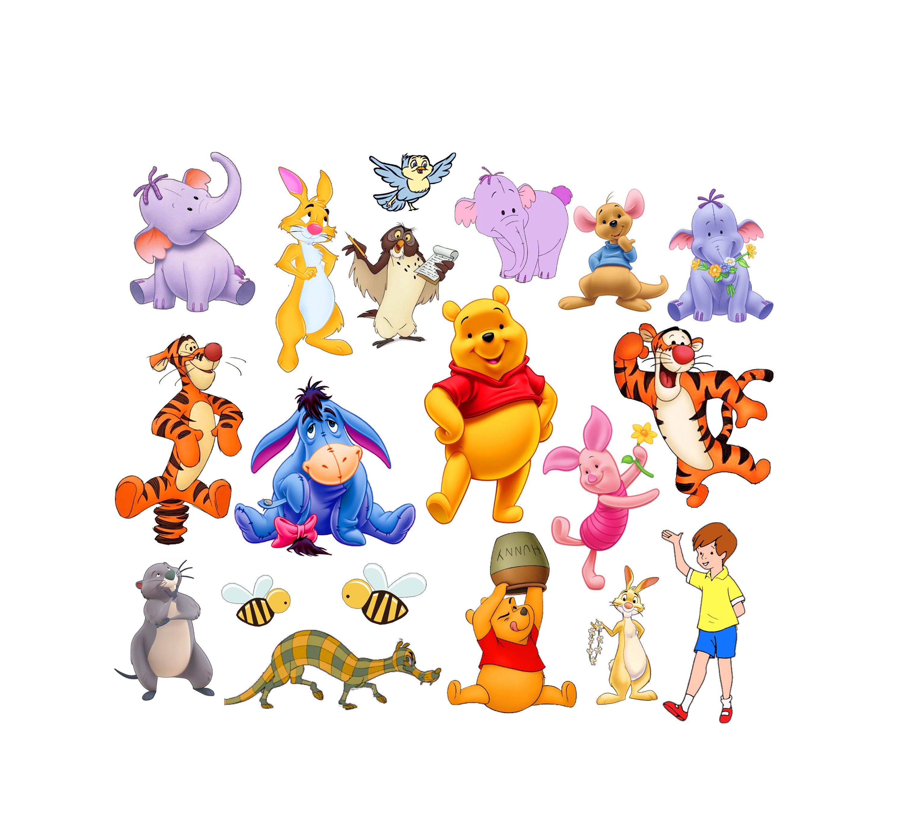 Classic Piglet Png Svg Cartoon , Piglet of Winnie the Pooh Plus Plus ...