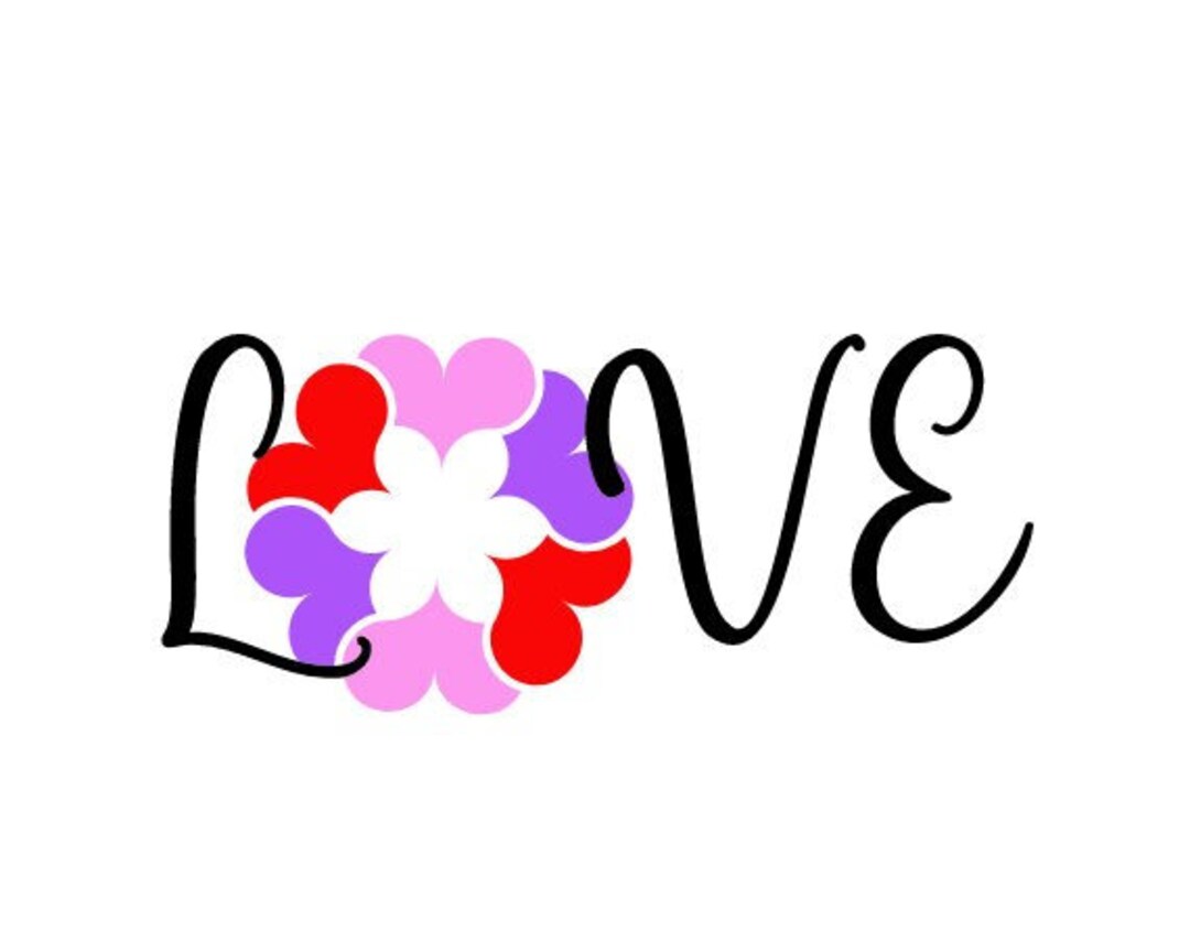 Valentine's Day SVG| Love SVG PNG| Heart| Love | Flower| Cut File for ...