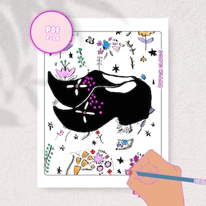 Dutch Clogs Coloring Pages for Adults and Teens: Special Edition Vol 1 ...