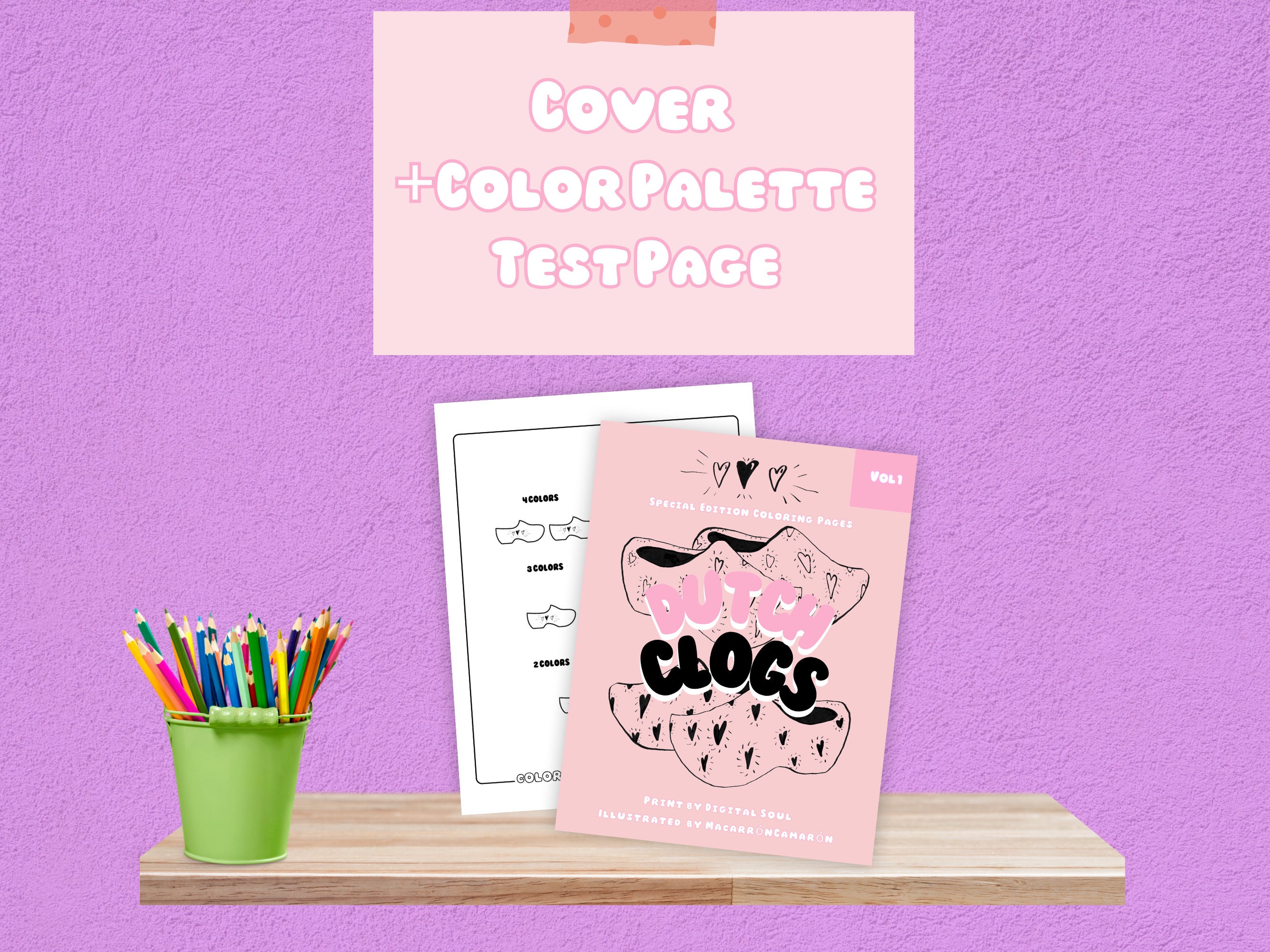 Dutch Clogs Coloring Pages for Adults and Teens: Special Edition Vol 1 ...