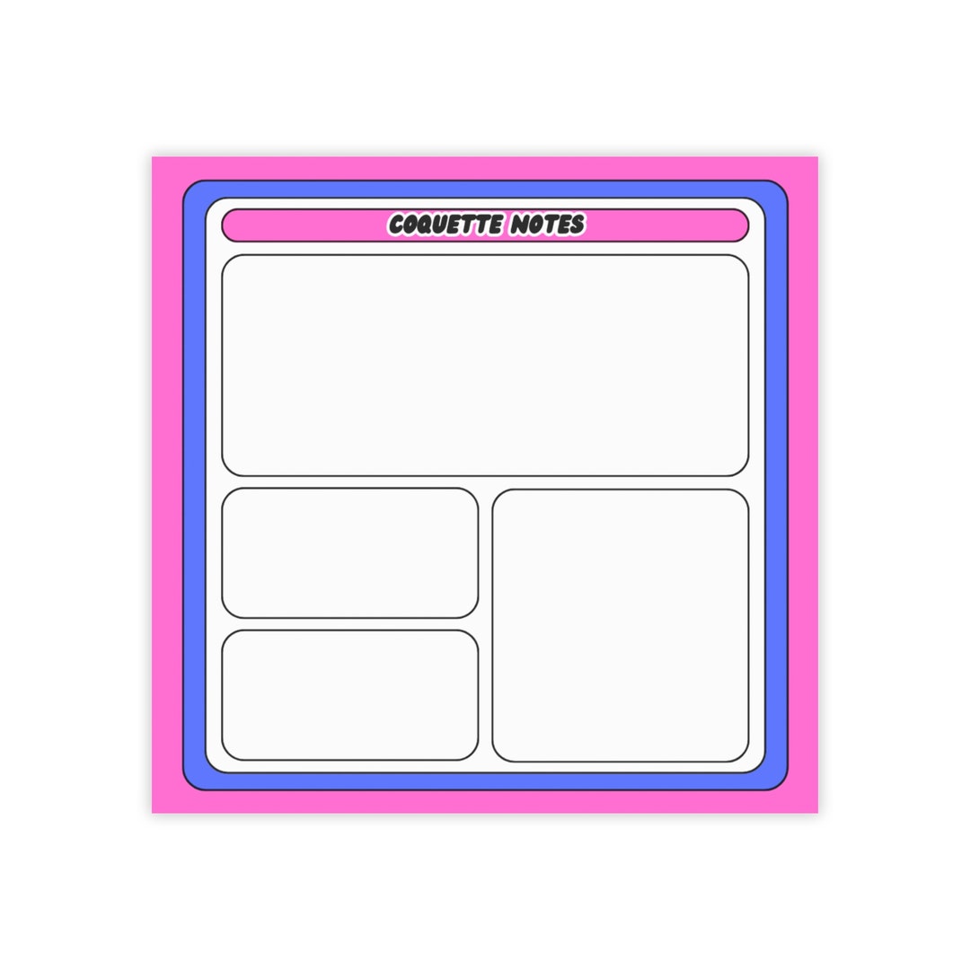 Coquette Aesthetic Cute Sticky Note - Etsy