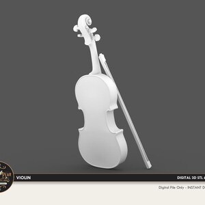 1:12 Violin Dollhouse Miniature - 3D STL PRINT File Instant Download - Etsy