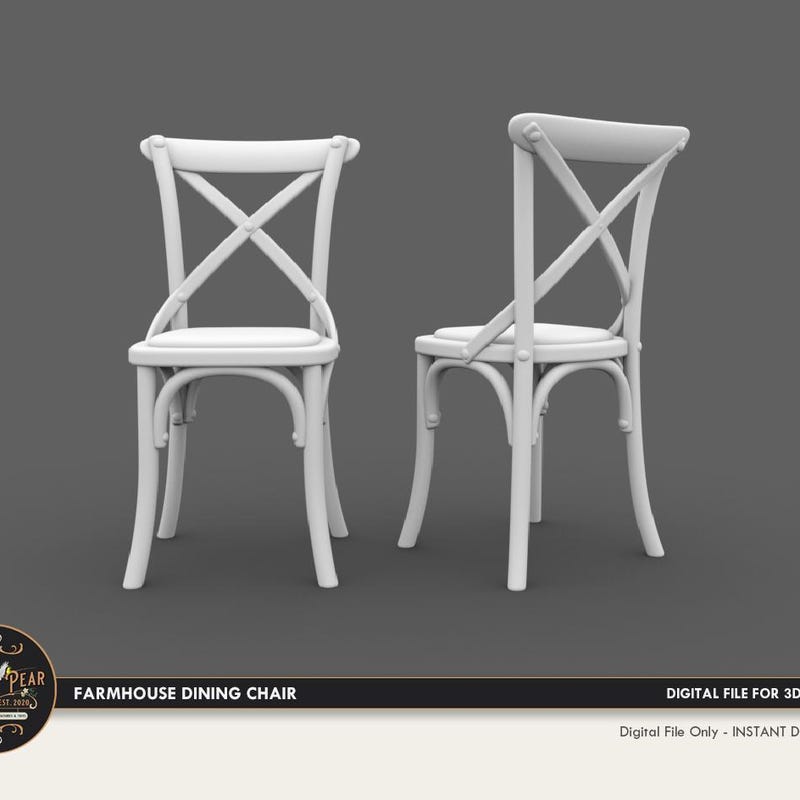 Stl Files for Chairs - Etsy