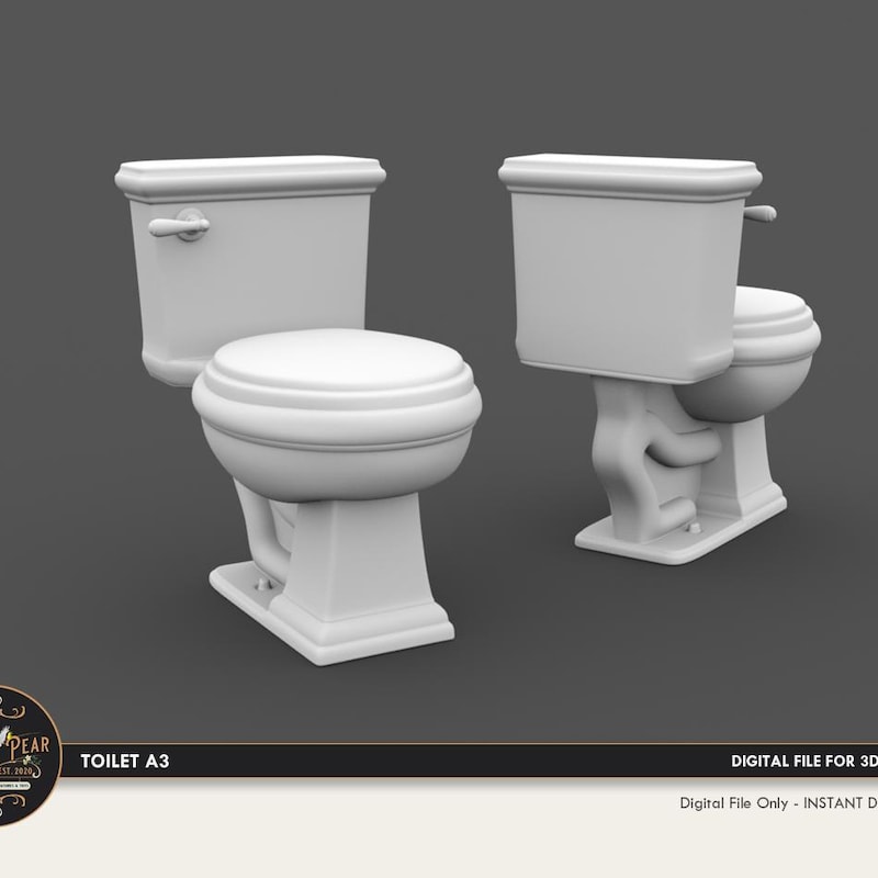Doll Miniature Toilet - Etsy