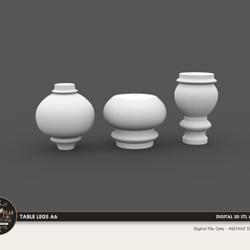 Table Leg 3d - Etsy UK