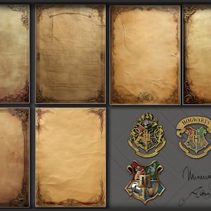Harry Potter Editable Birthday Party Bundle, Hogwarts Invitation ...