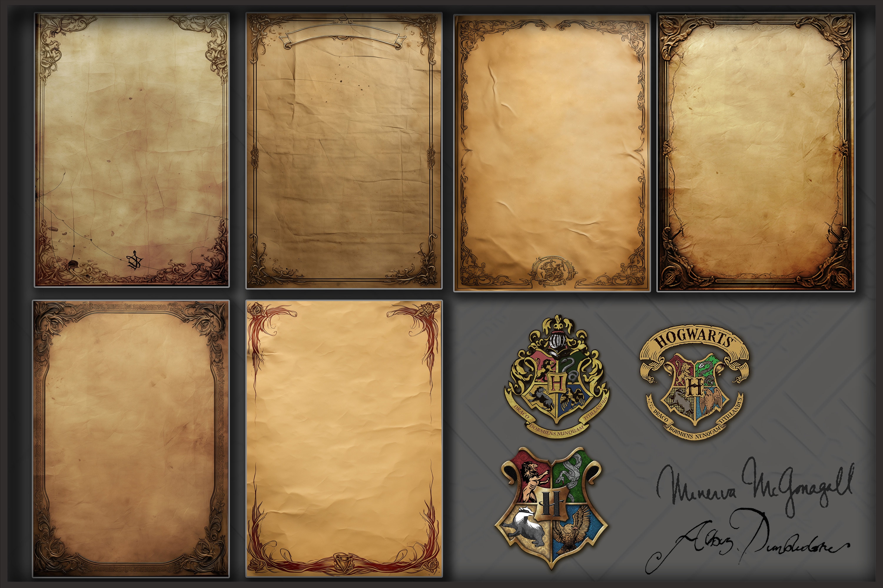 Harry Potter Editable Birthday Party Bundle, Hogwarts Invitation ...