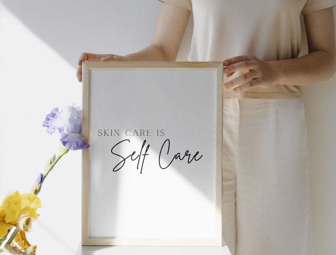 Skin Care Sign, Printable Template Med Spa Sign, Beauty Sign, Business ...