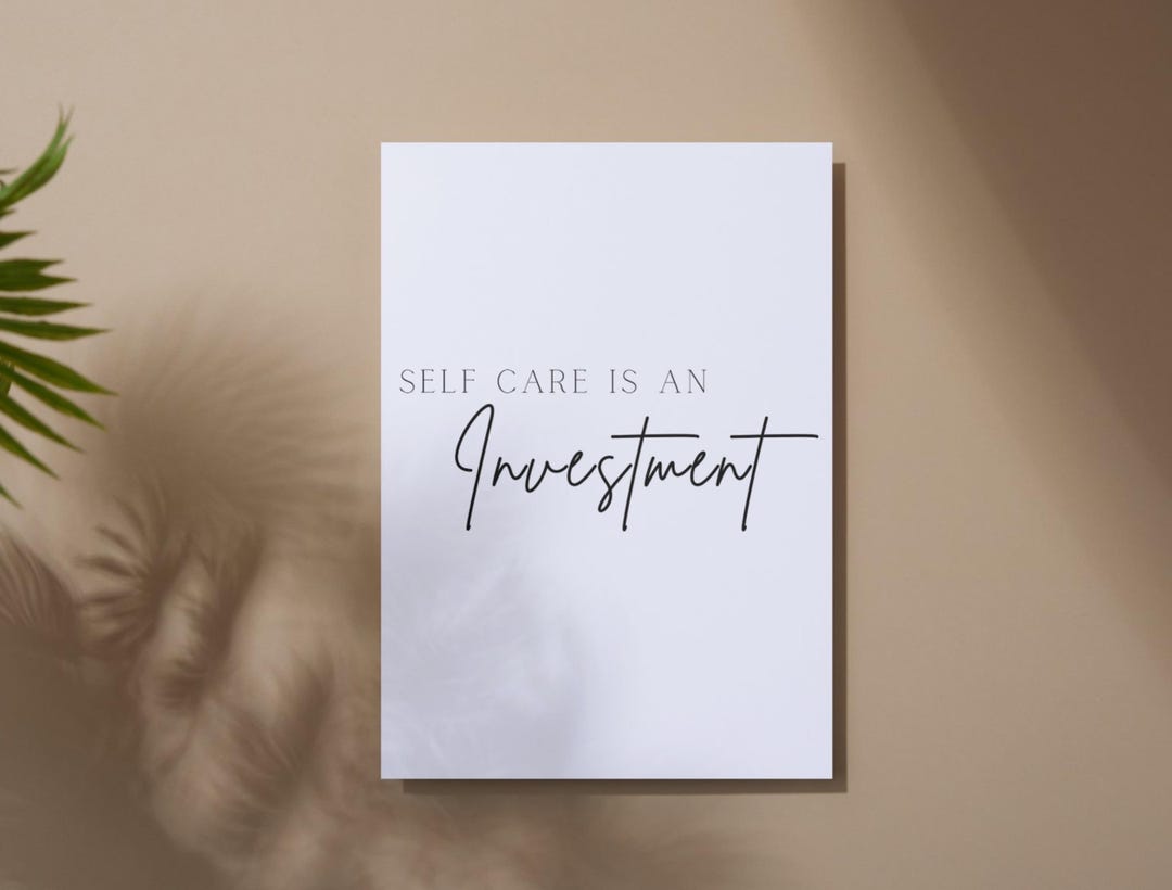 Self Care Sign, Printable Template Med Spa Sign, Beauty Sign, Business ...