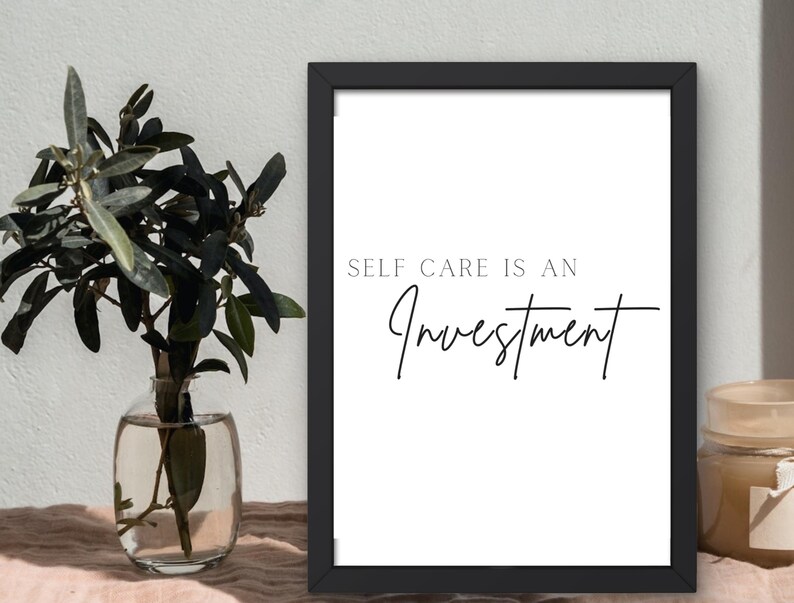 Self Care Sign, Printable Template Med Spa Sign, Beauty Sign, Business ...