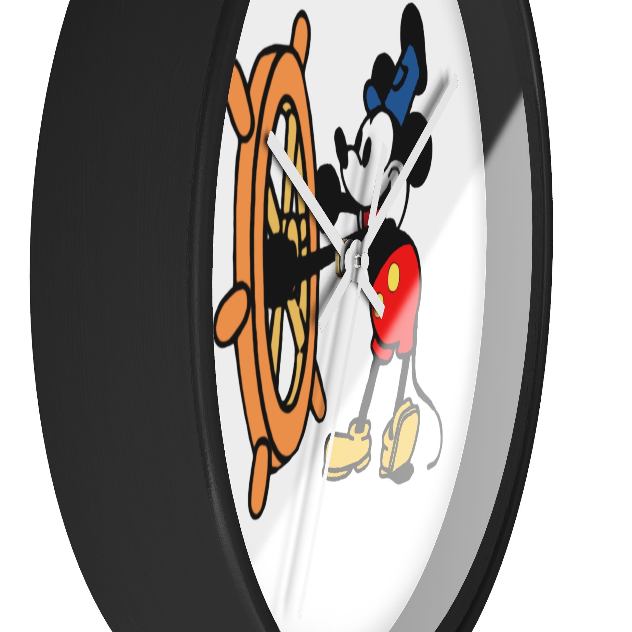 Mickey Wall Clock - Etsy