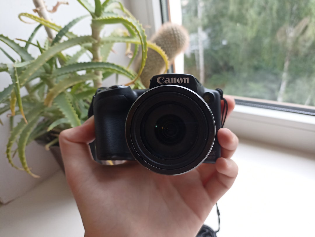 Canon Powershot SX400 IS Black 16.0MP Digital Compact Camera Working ...