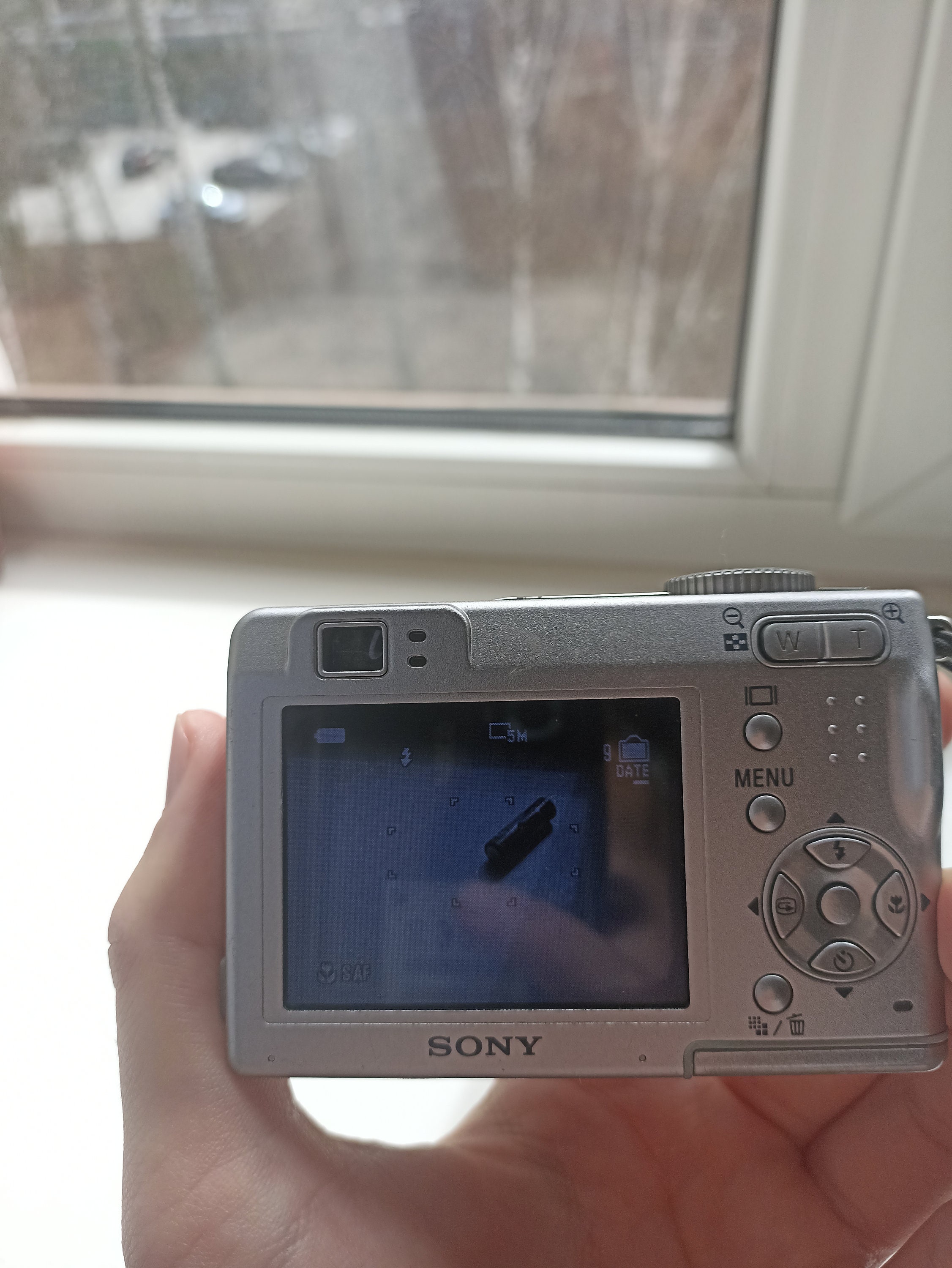 Sony Cyber Shot DSC-W5 Silver 5.1MP Digital Compact Camera Working ...