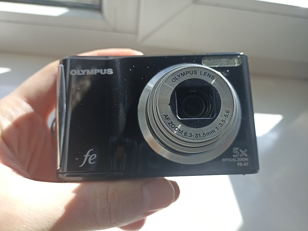 OLYMPUS FE-42 Black 14.0MP Digital Compact Camera Working CHEAP - Etsy