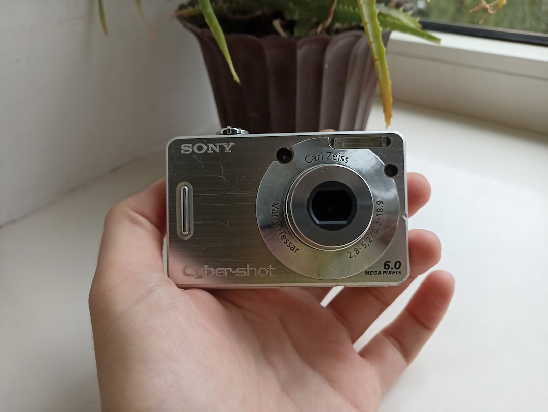 Sony Cyber-shot DSC-W50 Black 6.0MP Digital Compact Camera Working FULL ...