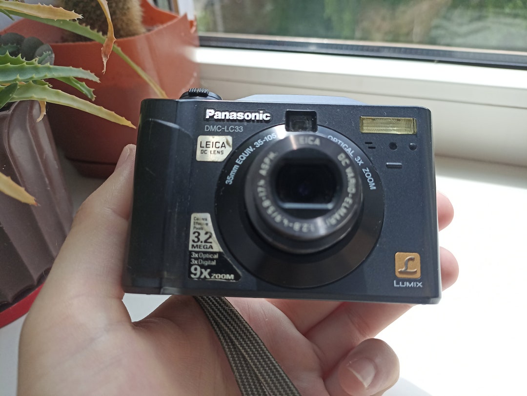 Panasonic Lumix DMC-LC33 Black 3.2MP Digital Compact Camera Working ...