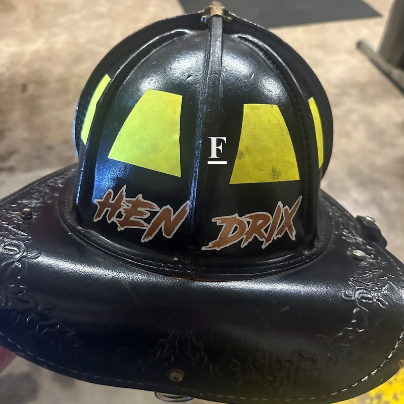 Firefighter Reflective Helmet Stickers - Etsy