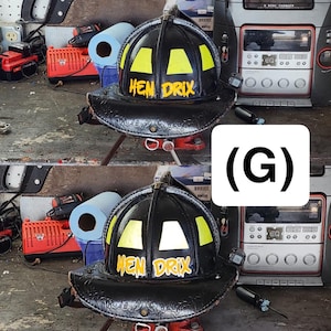 Reflective Name Stickers for Helmet - Etsy