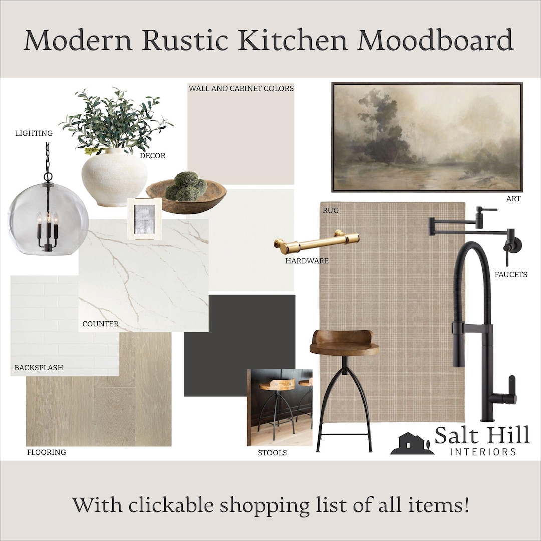 Moodboard|interior Design|kitchen Design|interior Design Services ...