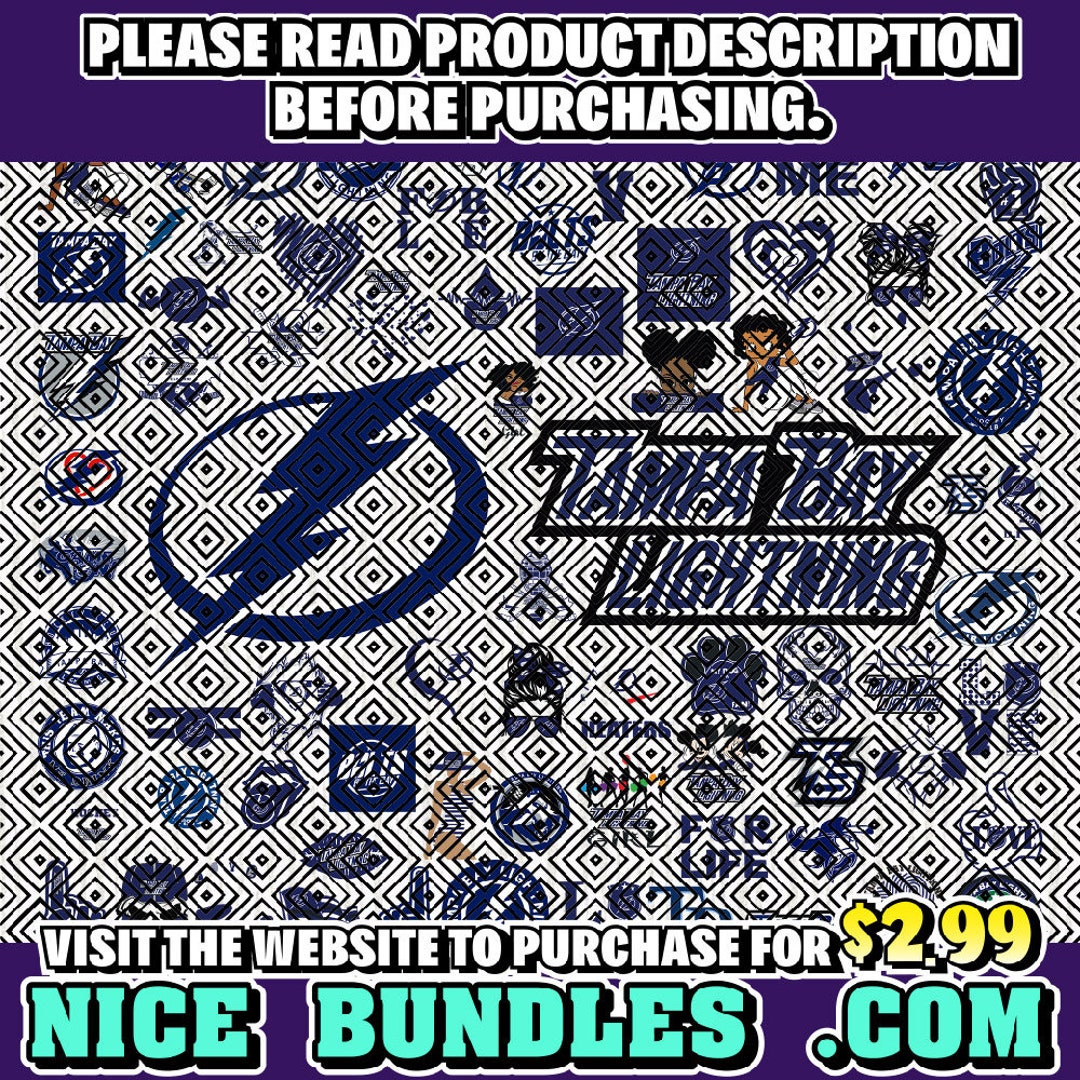 77 Files Tampa-bay-lightning Team Bundles Svg, Tampa-bay-lightning Svg ...