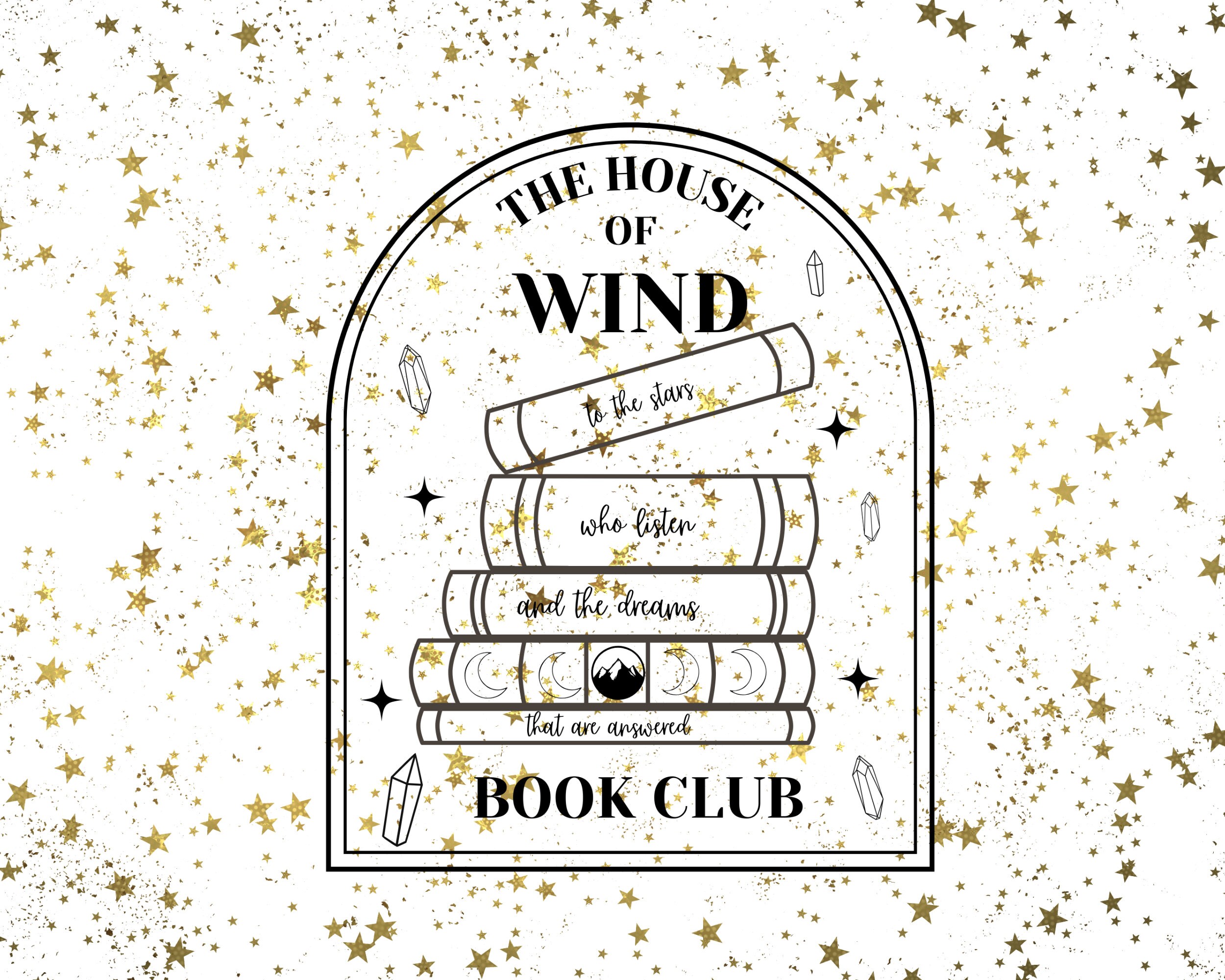 ACOTAR House of Wind Book Club PNG. and SVG. - Etsy