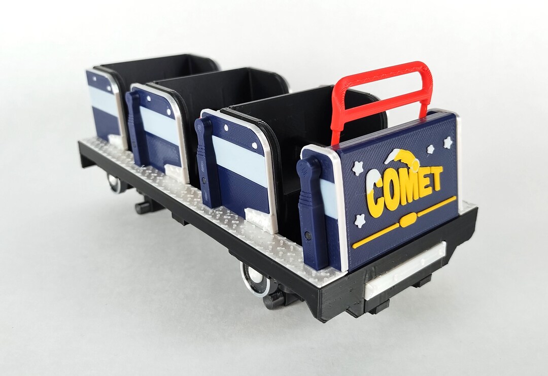 Hersheypark Comet Roller Coaster Car 3D Printed - Etsy