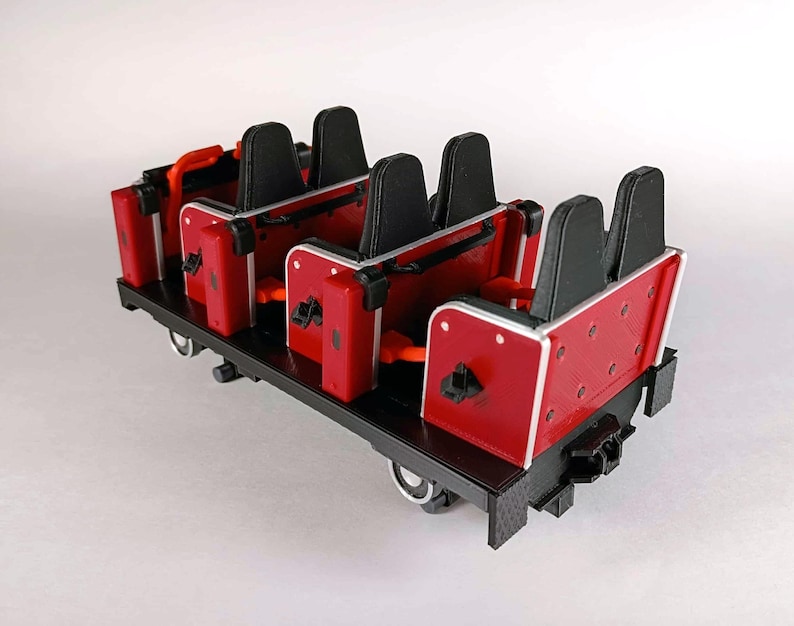 Kings Island the Beast Roller Coaster Car 3D Printed - Etsy