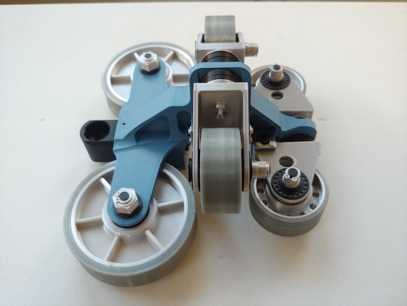 Skyrush Roller Coaster Wheel Assembly Replica Model 3D Printed - Etsy