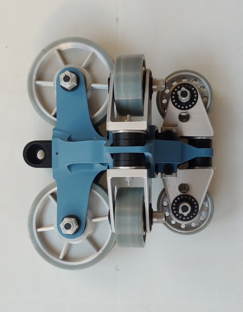 Skyrush Roller Coaster Wheel Assembly Replica Model 3D Printed - Etsy