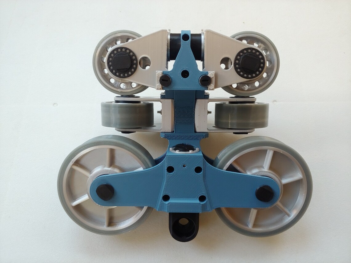 Skyrush Roller Coaster Wheel Assembly Replica Model 3D Printed - Etsy