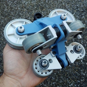 Skyrush Roller Coaster Wheel Assembly Replica Model 3D Printed - Etsy