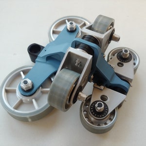 Skyrush Roller Coaster Wheel Assembly Replica Model 3D Printed - Etsy