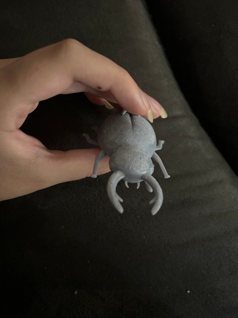 Stag Beetle Keychain - Etsy