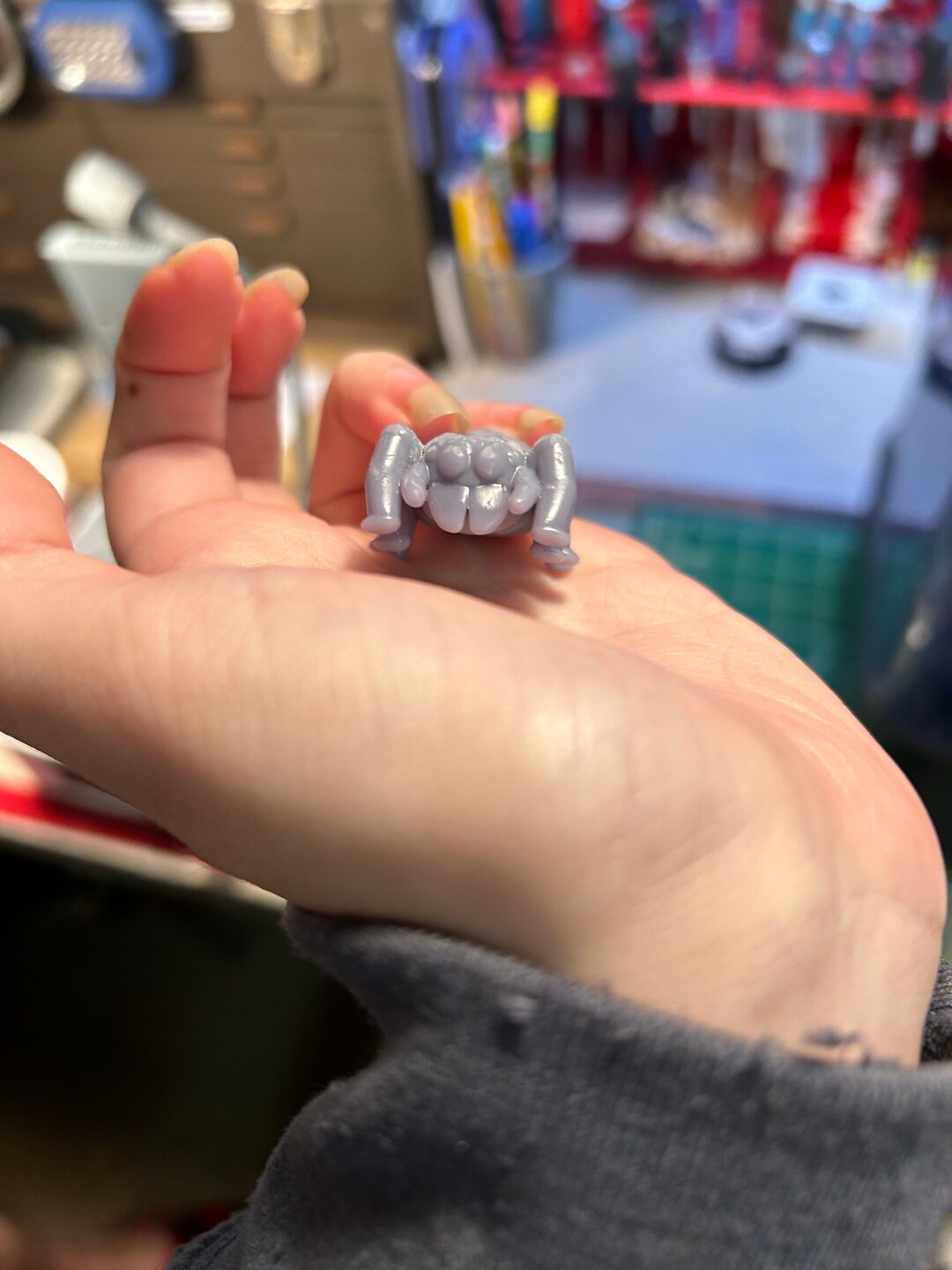 Jumping Spider Keychain - Etsy